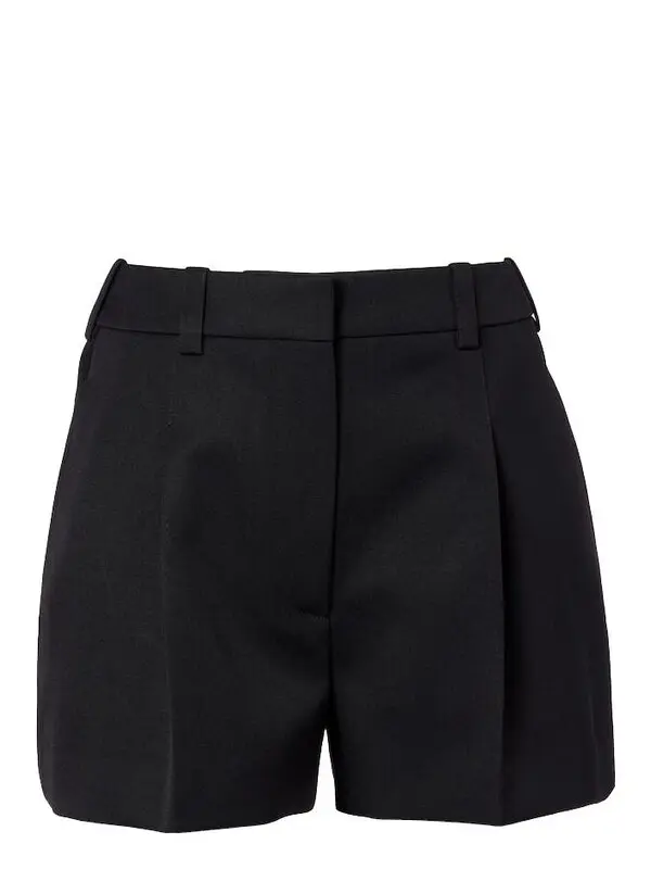 Givenchy Linen Tailored Shorts - Black