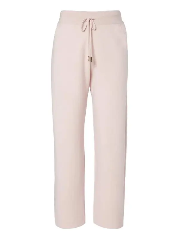 Moncler Wool And Cashmere Sweatpants - Pink