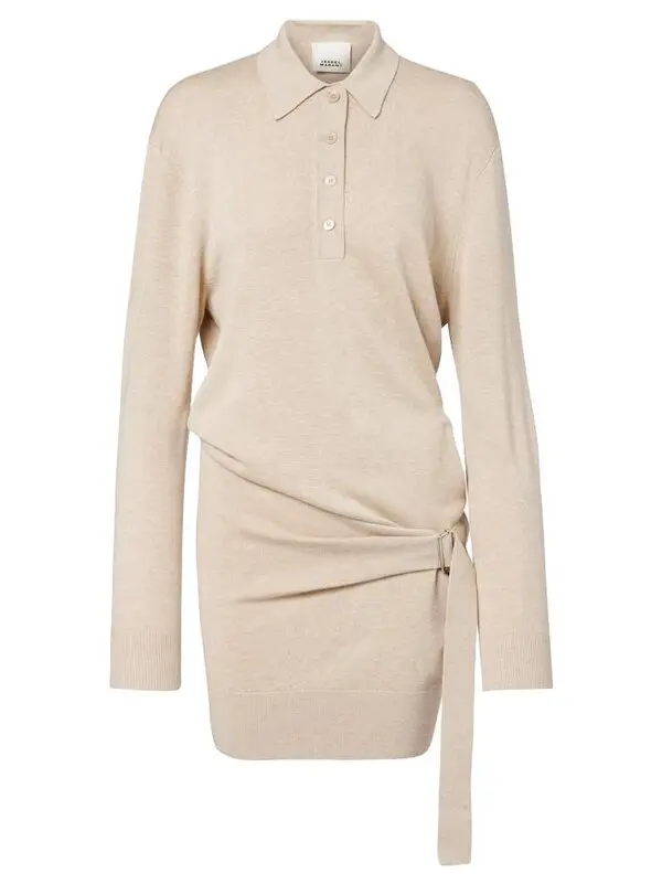 Isabel Marant Bathilde Minidress - Beige