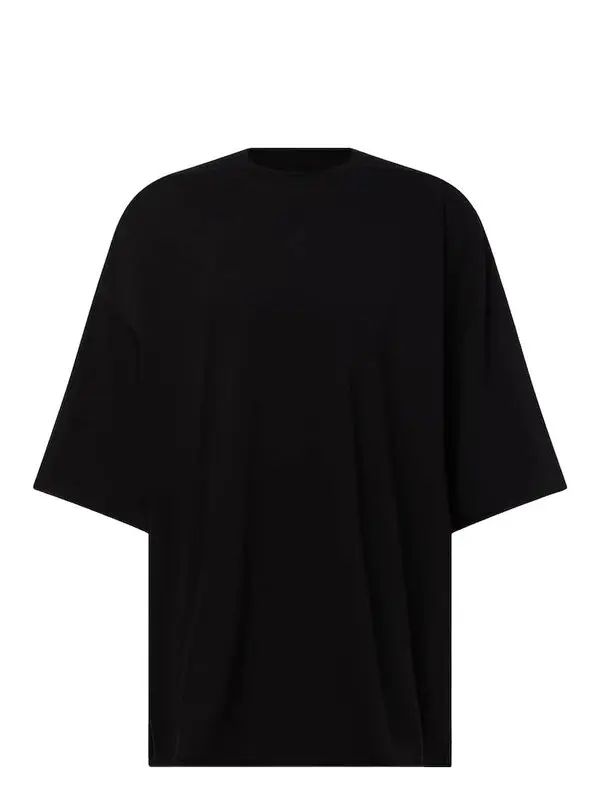 Rick Owens Oversized Cotton T-shirt - Black