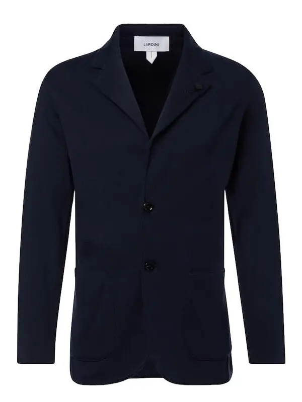 LARDINI Cotton Blazer - Blue