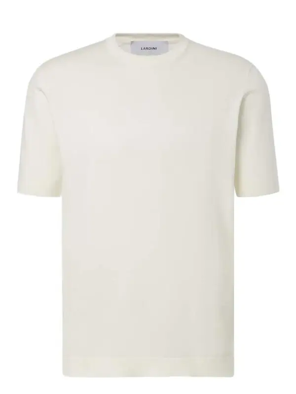 LARDINI Cotton T-shirt - White