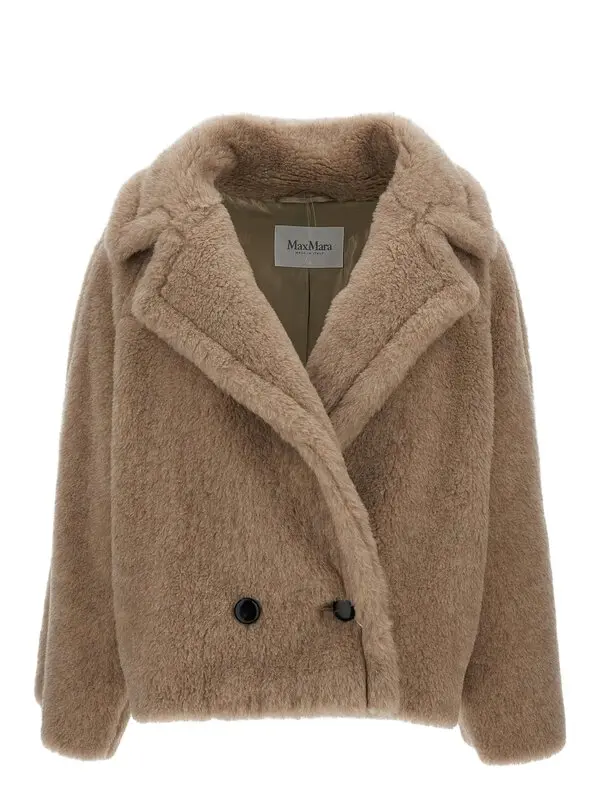 Max Mara Fur Coat - Beige