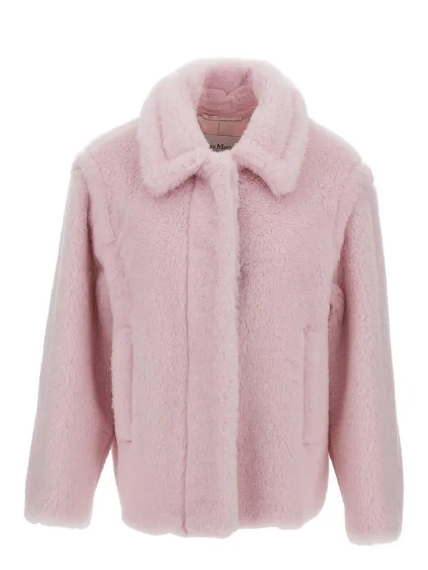 Max Mara Fur Coat - Rose