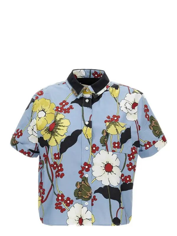Marni Floral Poplin Shirt - Multicolor
