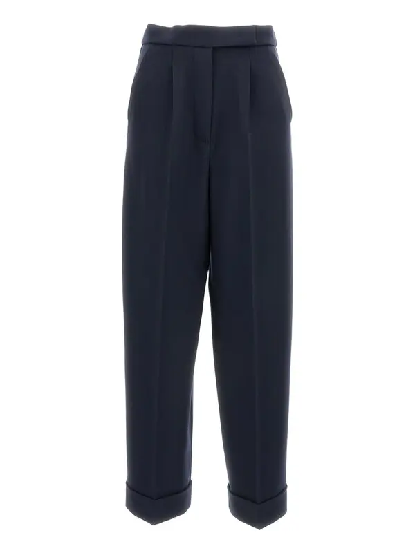 Max Mara Rugiada Trousers - Blu