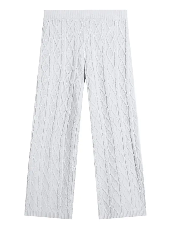 SKIMS Snow Bunny Straight Leg Pants - Zen Blue