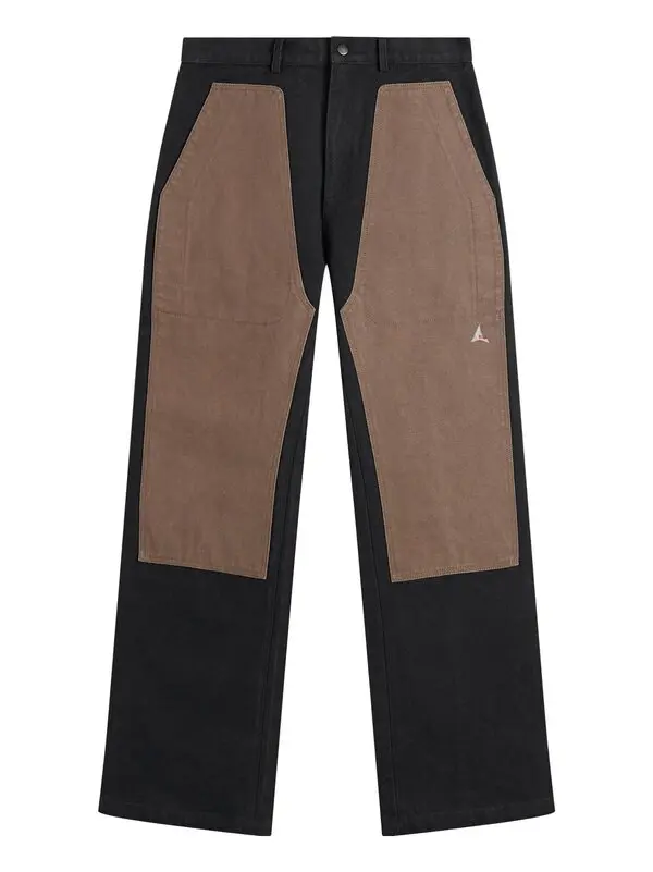 ROA Fomes Double Knee Canvas Pant - Black Grey