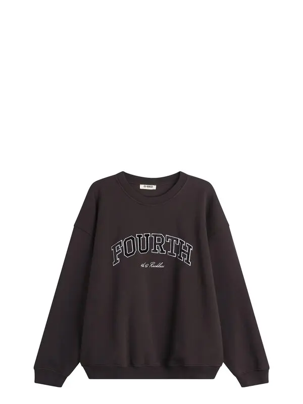 4TH & RECKLESS Leon Sweatshirt - Chocolate