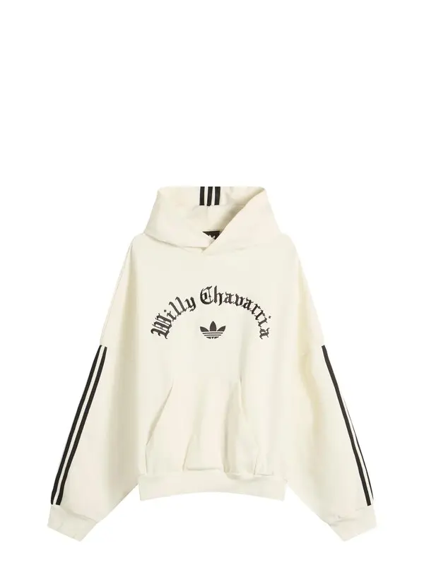 Adidas X Willy Chavarria Trefoil Hoodie - Off White