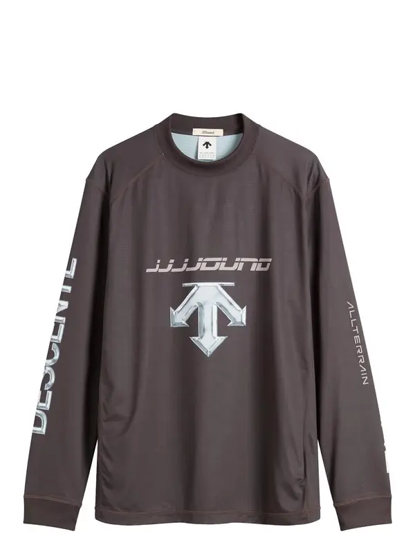 DESCENTE Allterrain X Jjjjound Warm Up Long Sleeve - Brown