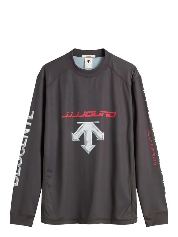 DESCENTE Allterrain X Jjjjound Warm Up Long Sleeve - Charcoal