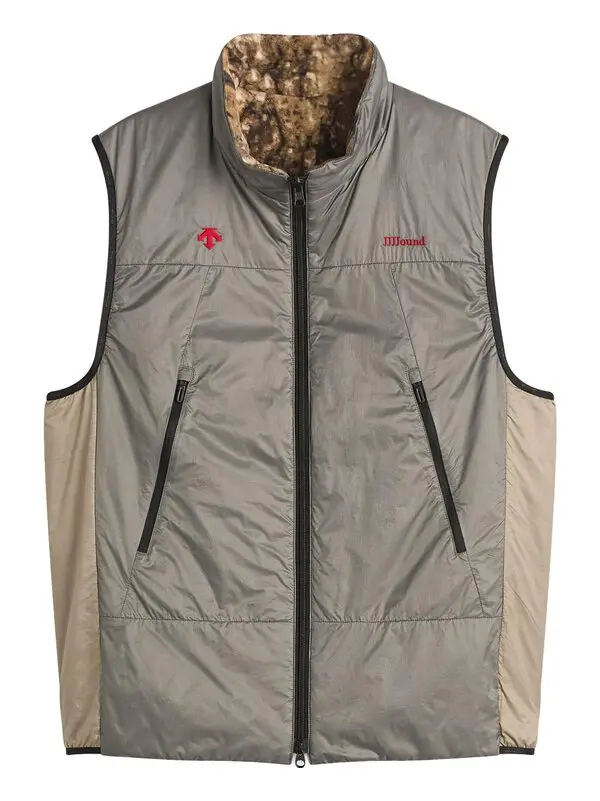 DESCENTE Allterrain X Jjjjound Reversible Vest - Charcoal/taupe