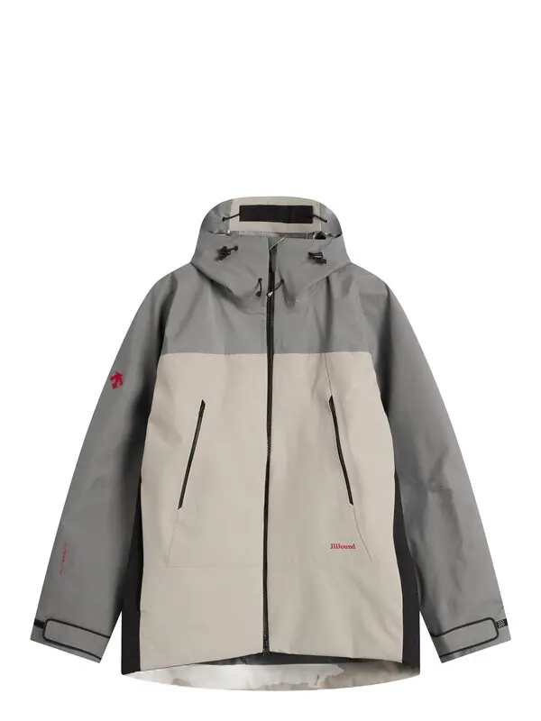 DESCENTE Allterrain X Jjjjound Hardshell Jacket - Charcoal/taupe