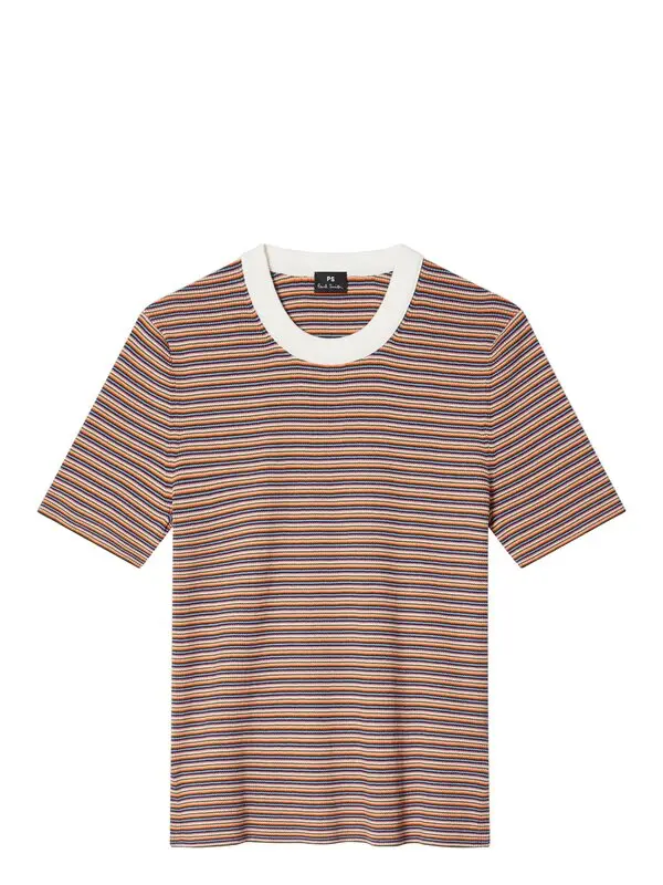 Paul Smith Stripe Knitted Top - Multicolour