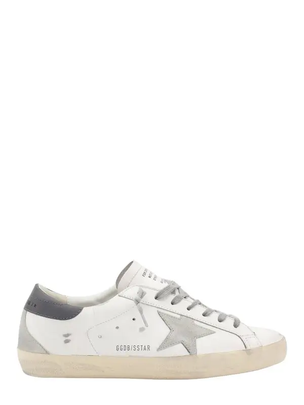 Golden Goose Low Top Sneakers - White/ice/dark Gray