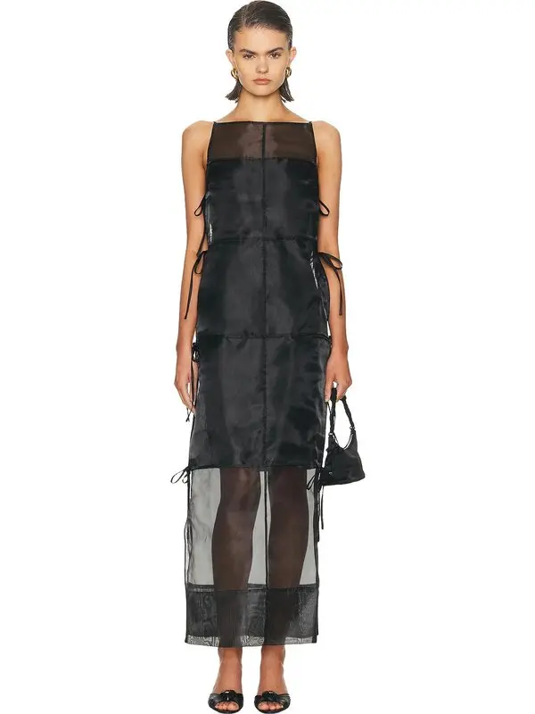 Staud Chandler Dress - Black