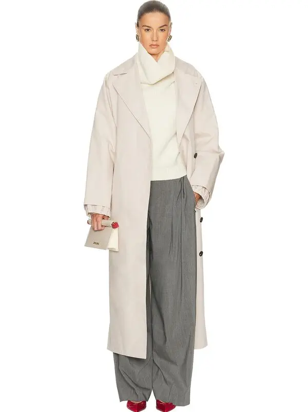 Jacquemus Le Trench Trapezi - Off White