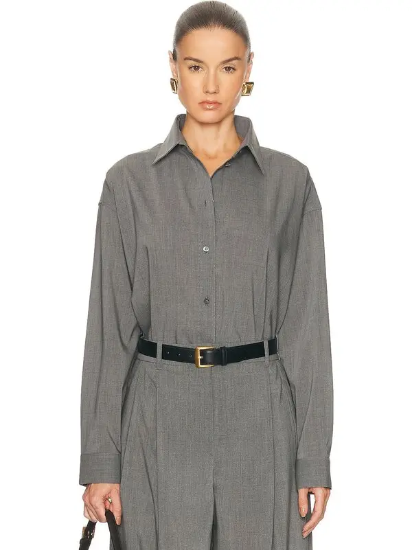 Jacquemus La Chemise D'homme - Grey