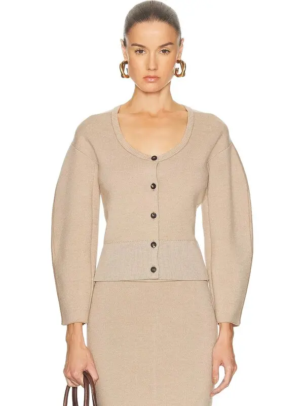 Jacquemus Le Gilet Doppio - Multi-beige