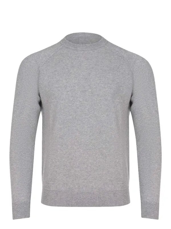 FILIPPO DE LAURENTIIS Wool And Cashmere Blend Sweater - Grey