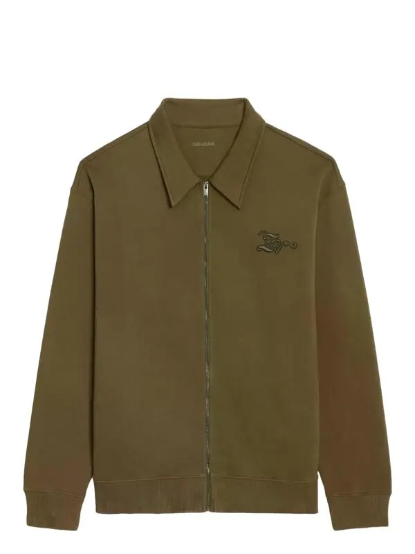 Zadig&Voltaire Moya Zip-fastening Sweater - Green