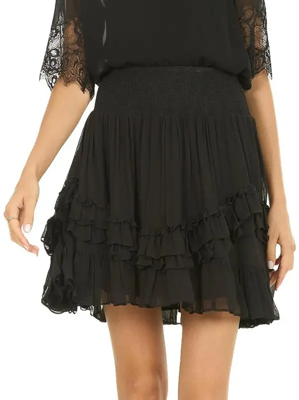 SECRET PON-PON Nilou Skirt - Black