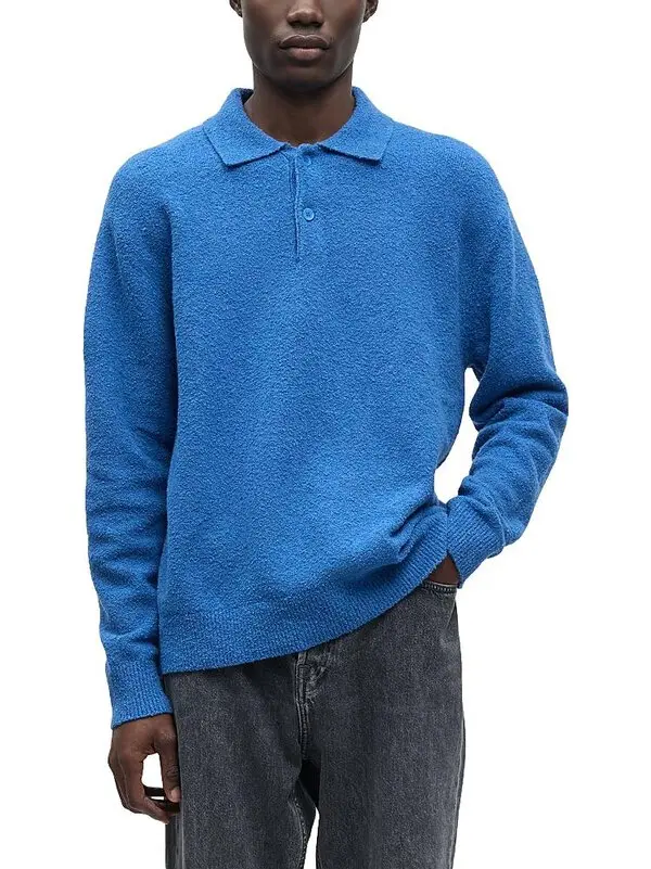 SAMSØE SAMSØE Sanino Polo Sweater - Bright Cobalt