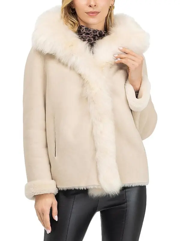 Gorski Merino Toscana Lamb Jacket - Ivory