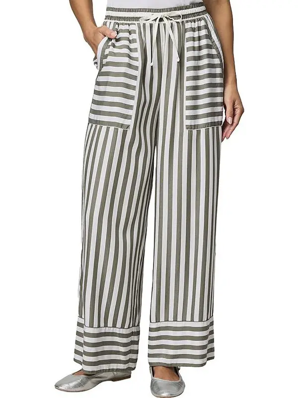 Splendid Striped Trousers - Soft Vob/ White