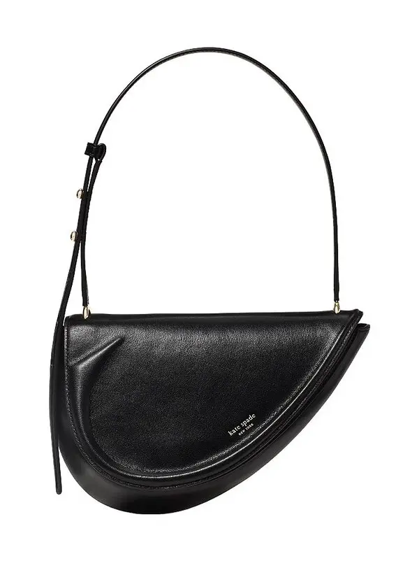 Kate Spade New York Leather Shoulder Bag - Black