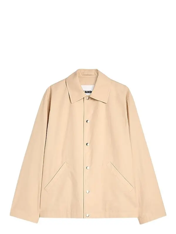 JIL SANDER Relaxed Fit Jacket - Dark Sand