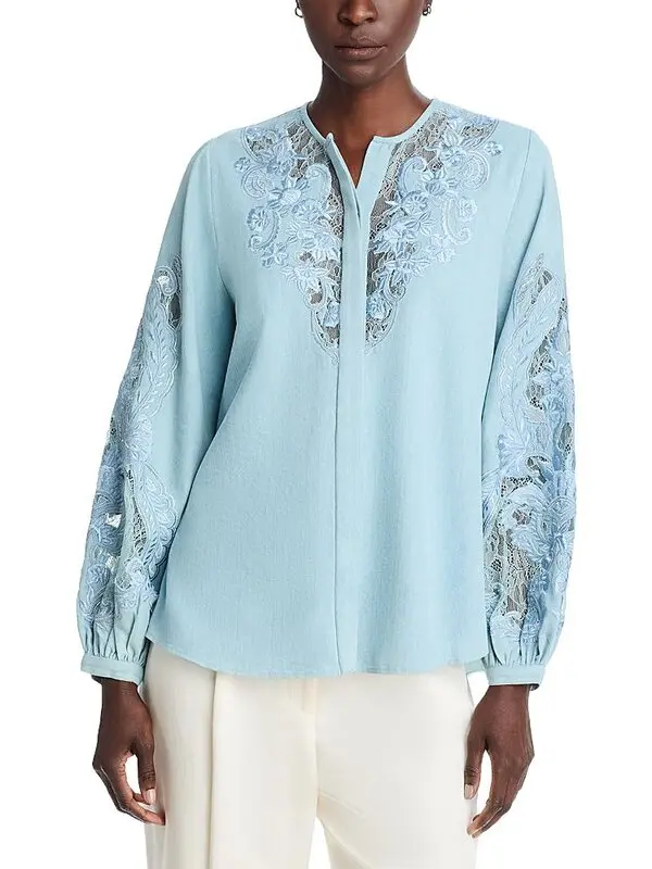 Kobi Halperin Oakley Blouse - Light Blue