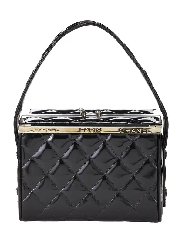 Chanel Lunch Box Vanity - Black