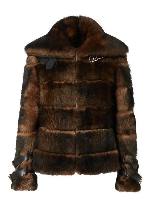 Fendi Aviator Jacket - Brown