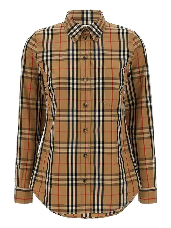 Burberry Check Shirt - Multicolour