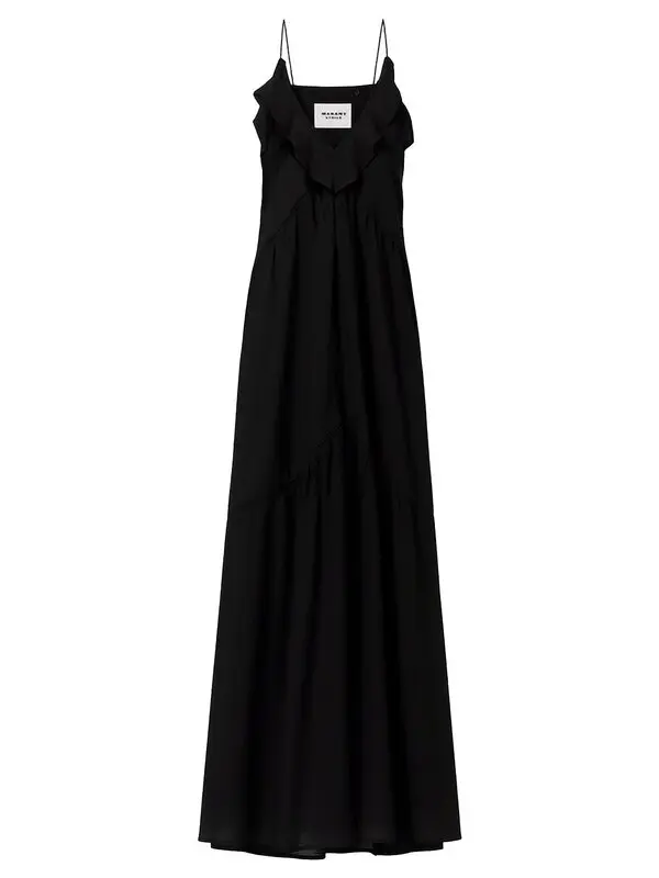 MARANT ETOILE Vasna Maxi Dress - Black