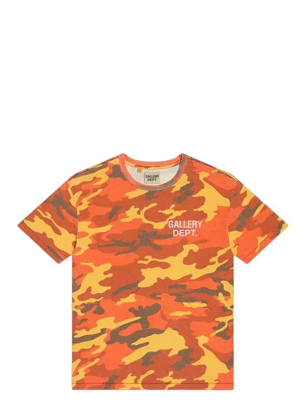 GALLERY DEPT. Souvenir Tee Camo - Orange