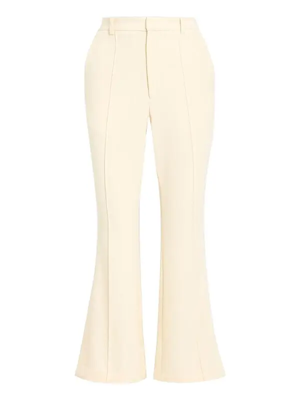 Lapointe Twill Flared Pants - Ivory
