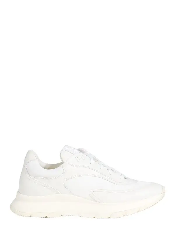 GIANVITO ROSSI 24 Leather Sneakers - White