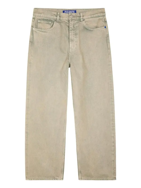 PICANTE Relaxed Straight-leg Jeans - Grey