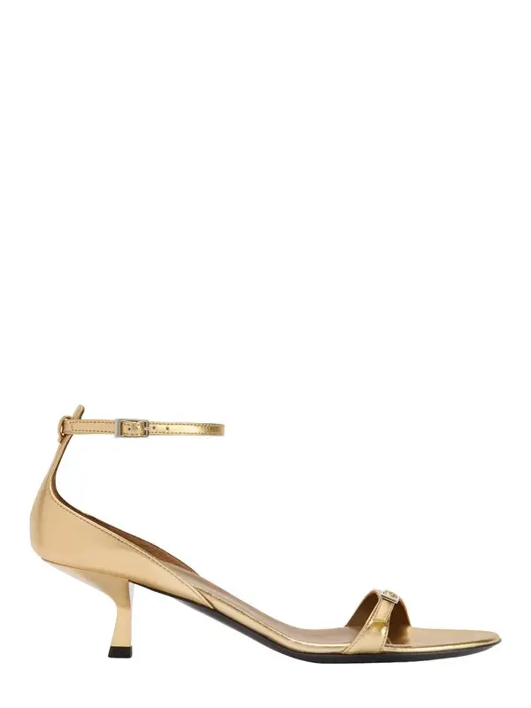 GIUSEPPE ZANOTTI Micky Buckles 50 Sandals - Gold