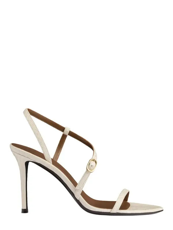 GIUSEPPE ZANOTTI Audrinette 90 Sandals - Ivory