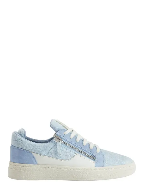GIUSEPPE ZANOTTI Low-top Sneakers - Light Blue