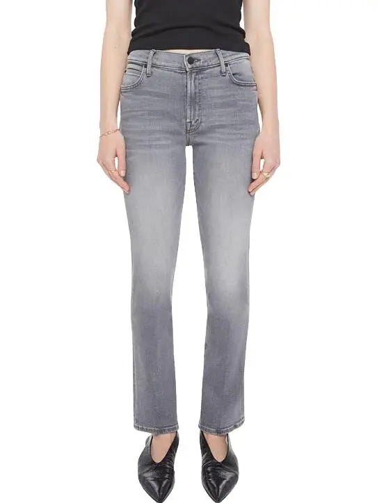 MOTHER The Rascal Hover Mid-rise Straight-leg Jeans - Escape Goat