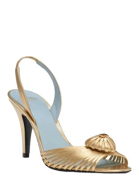 Valentino Garavani Royal Slingback Pump - Antique Brass