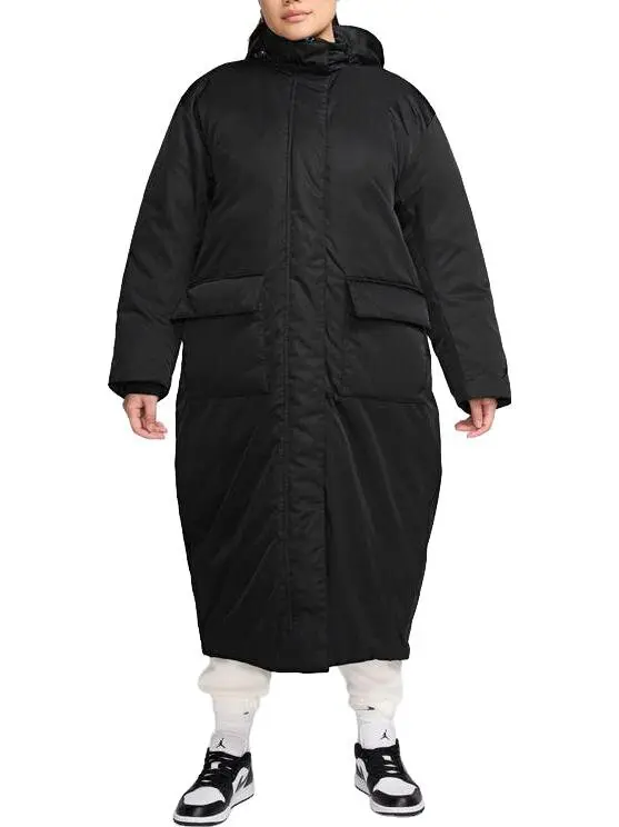 JORDAN Flight Therma-fit Down Parka - Black/black
