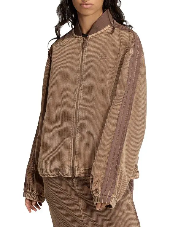 ADIDAS ORIGINALS Cotton Corduroy Jacket - Earth Strata
