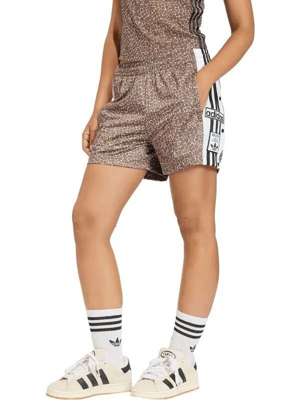 Adidas Originals By Alexander Wang Adibreak Printed Shorts - Earth Strata/stone Khaki