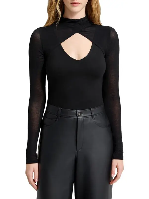 MARCELLA Adara Long Sleeve Shirt - Black